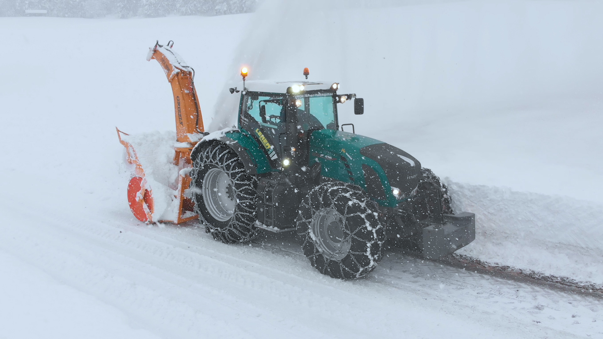 Winterdienst-Doku in Tirol – Agropictures.com